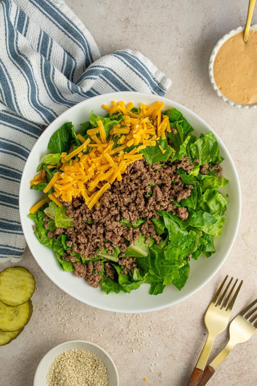 Big Mac Salad The Schmidty Wife